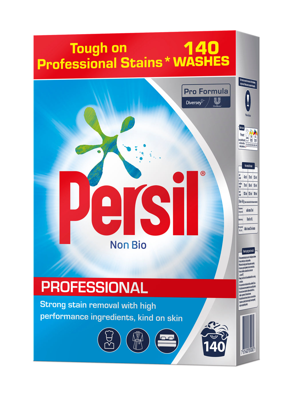Persil Non Bio Washing Soap Powder 130 Washes 8.385kg - UK BUSINESS ...