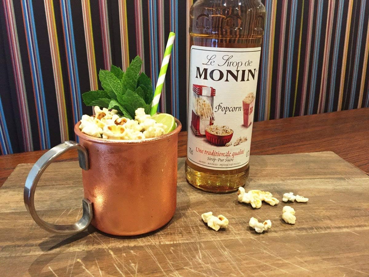 Monin Popcorn Coffee Syrup 1litre (Plastic) - UK BUSINESS SUPPLIES – UK ...