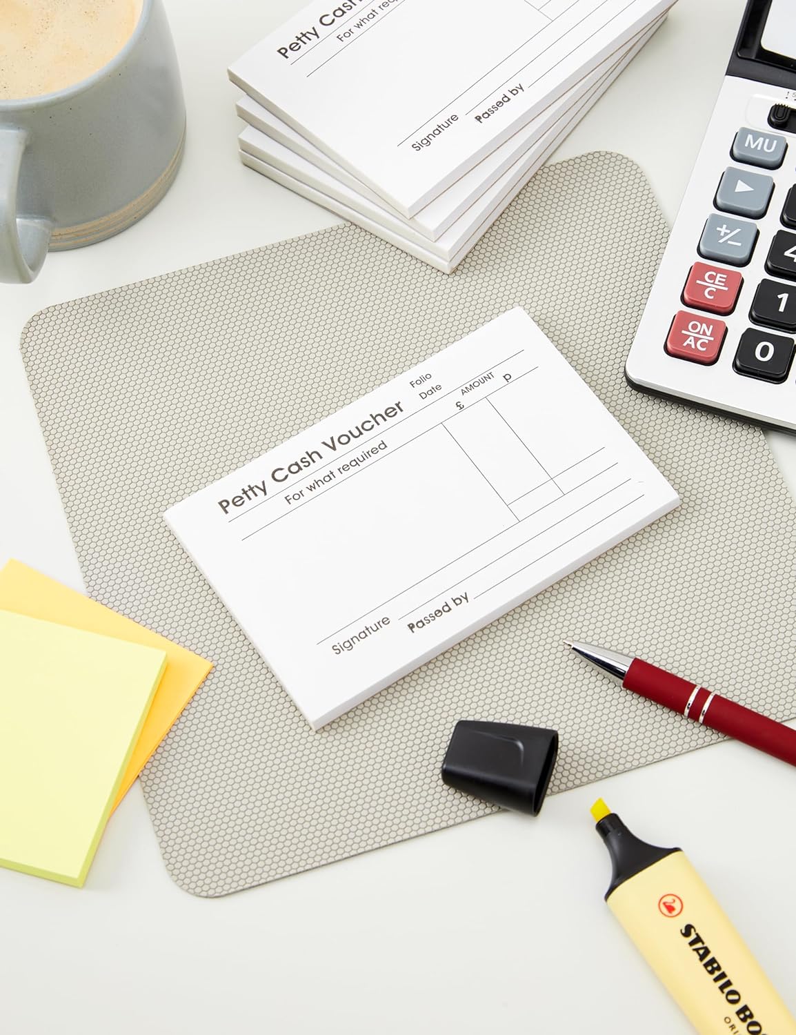 Pukka Pads Petty Cash Pad 100 Leaves 88x138mm White (Pack of 10) 103 ...