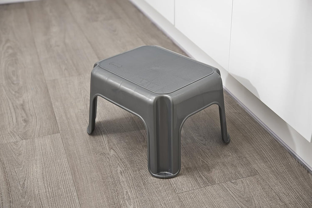 Addis Step Stool Metallic Grey - UK BUSINESS SUPPLIES – UK Business ...