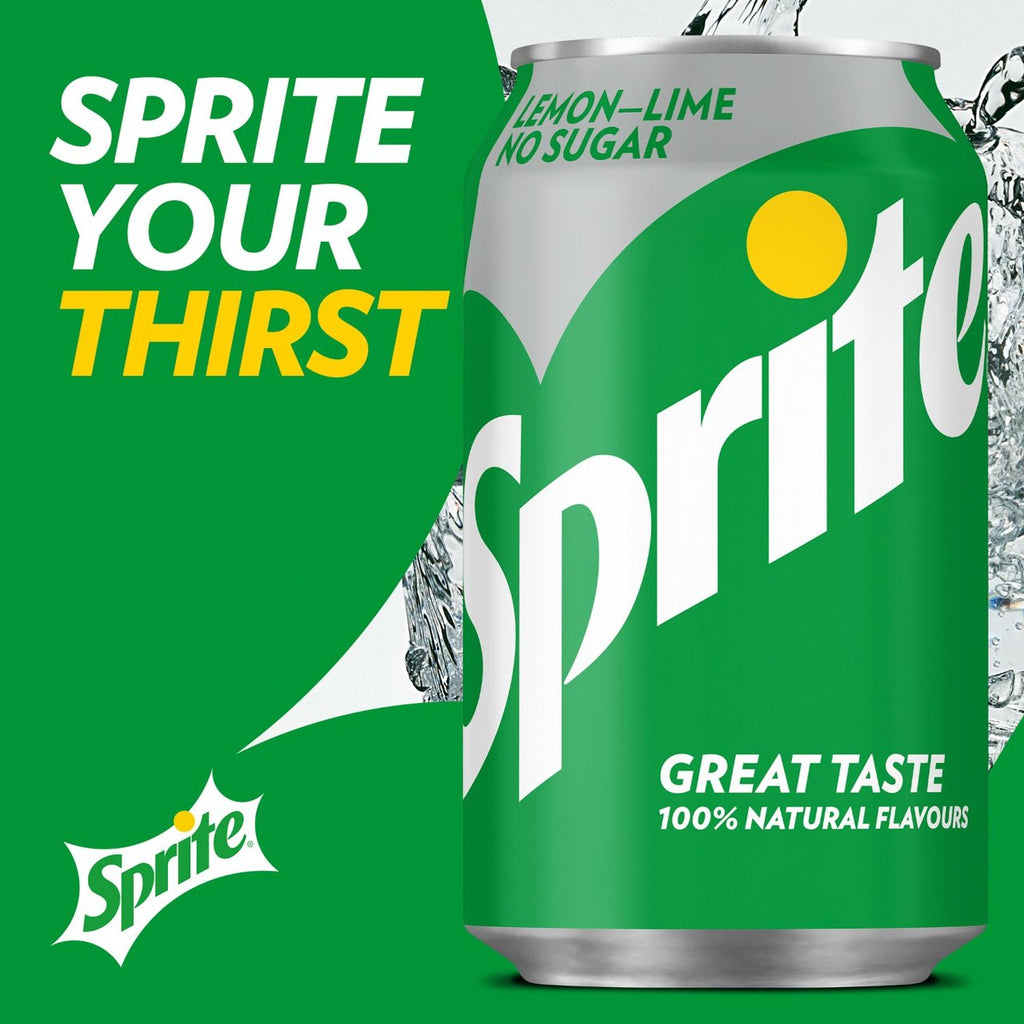Sprite Zero Cans 330ml (Pack of 24) 100244 - UK BUSINESS SUPPLIES – UK ...