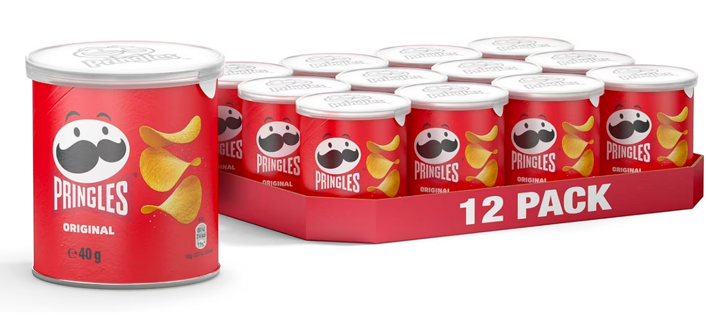 Pringles Original Crisps 12x40g - UK BUSINESS SUPPLIES – UK Business ...