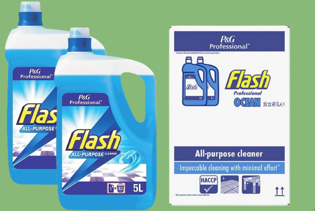 FLASH P&G Professional Ocean Fresh All Purpose Cleaner, 5L - UK ...
