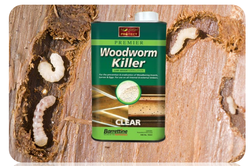 Barrettine Low Odour Woodworm & Boring Insect Killer 1 L – UK Business ...