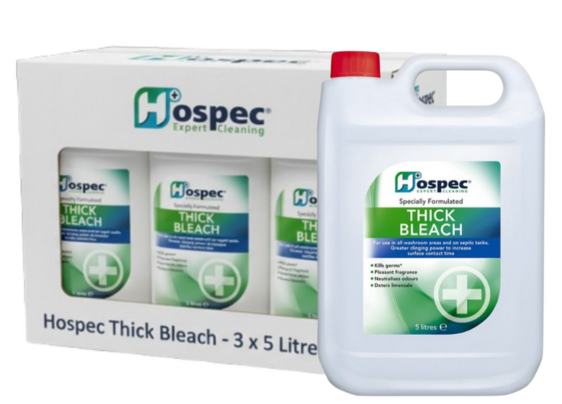 Hospec Thick Bleach 5 Litre {NHS Approved} - UK BUSINESS SUPPLIES – UK ...