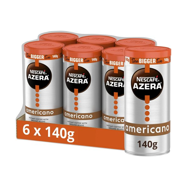 Nescafe Azera Americano Instant Coffee 140g - UK BUSINESS SUPPLIES – UK ...