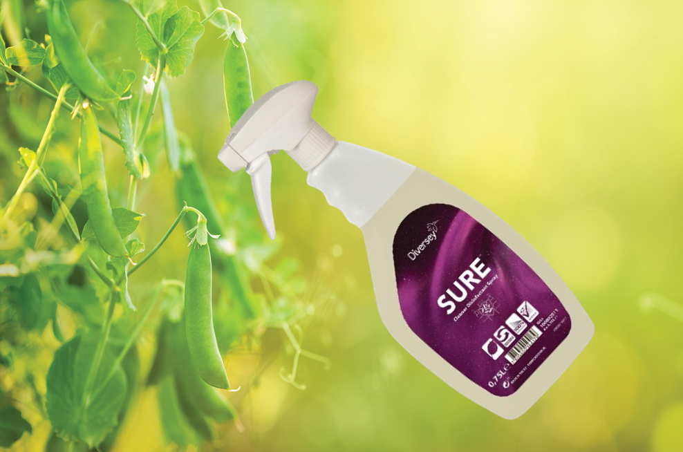 SURE Cleaner by Diversey Disinfectant Spray 750ml W926 - UK BUSINESS ...