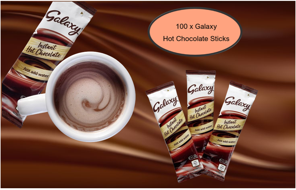 Galaxy Luxury Hot Chocolate Sachets 100’s - UK BUSINESS SUPPLIES – UK ...