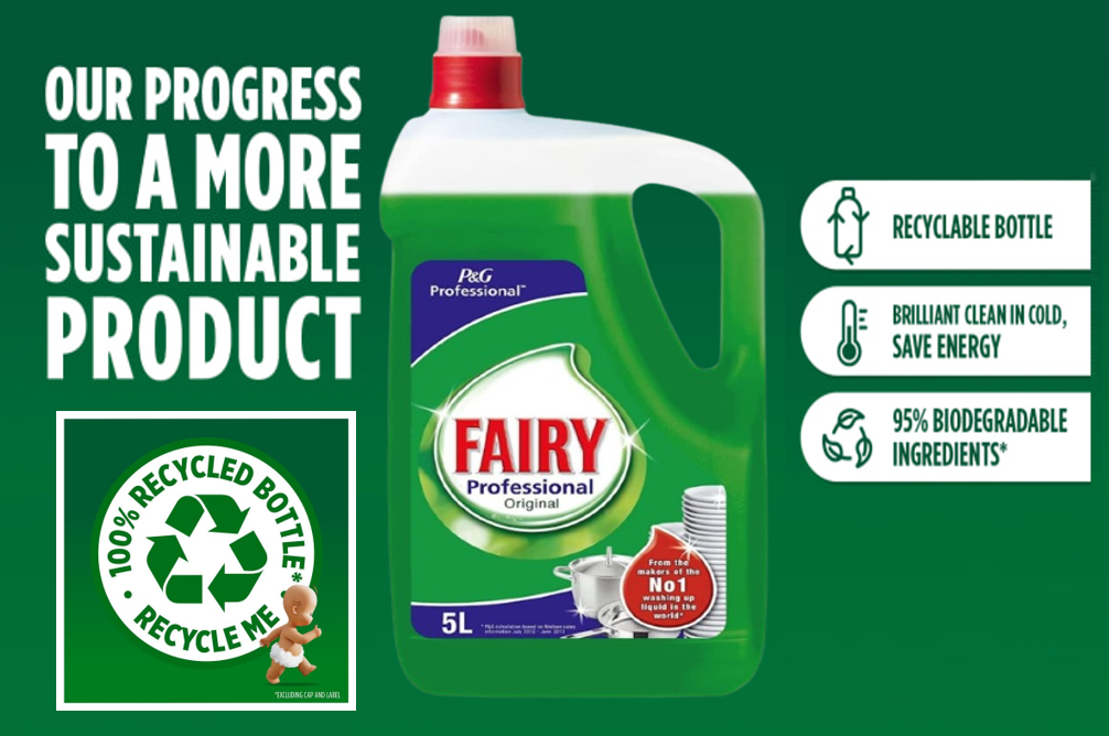 Fairy Original Professional Washing Up Liquid 5 Litres - UK BUSINESS ...