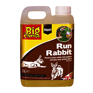 The Big Cheese Run Rabbit Repellent – 2 Litre With Backpack Sprayer ...