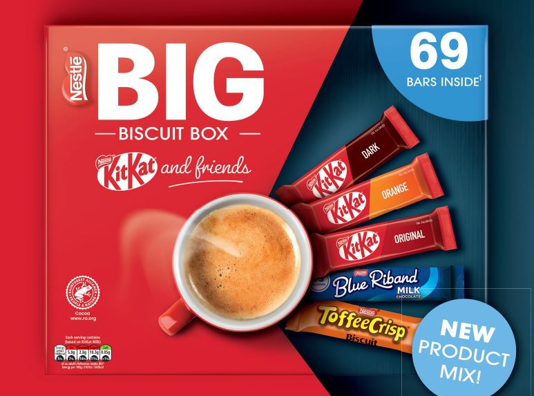 Nestle The Big Biscuit Variety Box 71's - UK BUSINESS SUPPLIES – UK ...