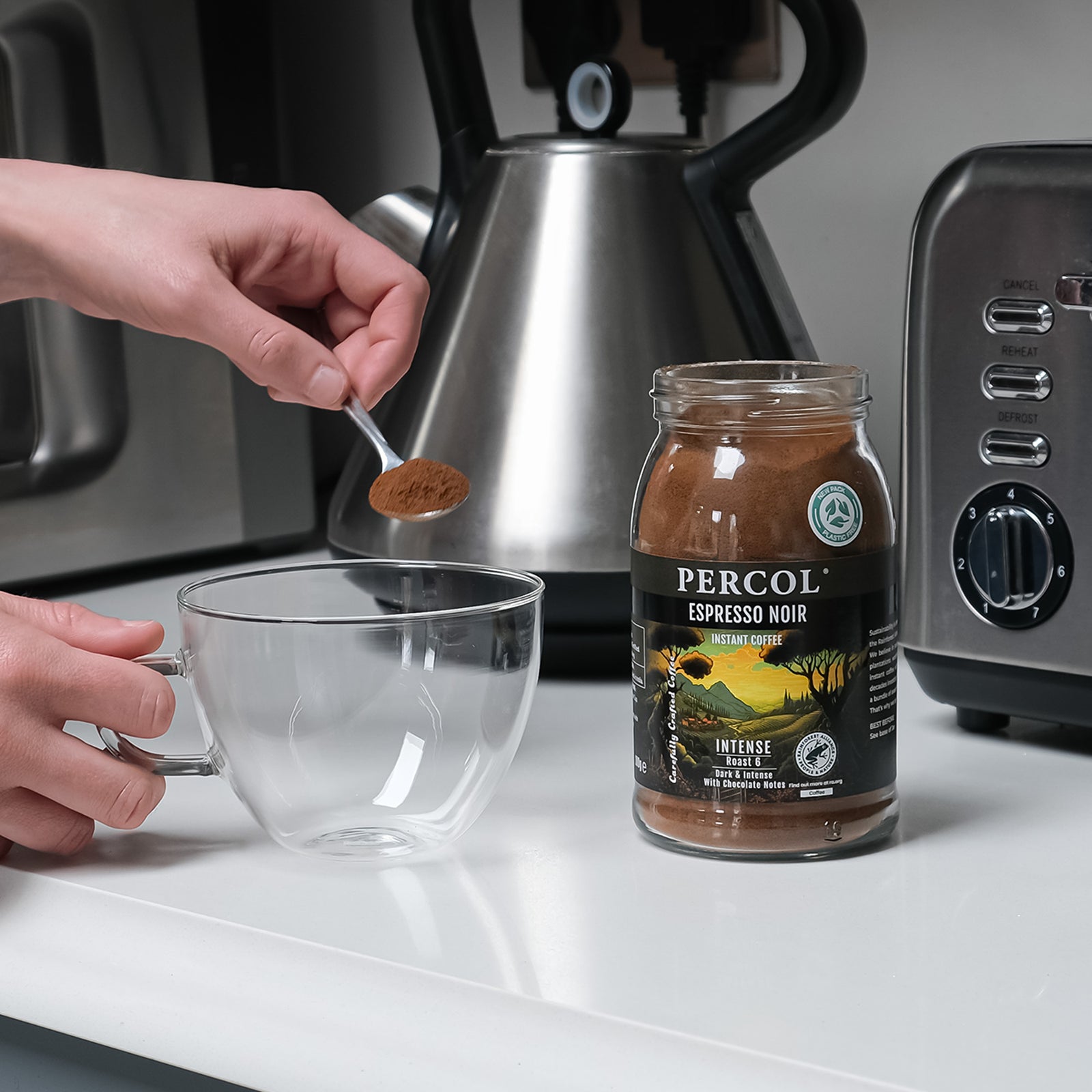 Percol Espresso Noir Instant Coffee 100g - UK BUSINESS SUPPLIES – UK ...