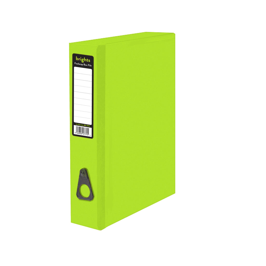 Pukka Pads Brights Box File Foolscap Green (BR-7776) - UK BUSINESS ...