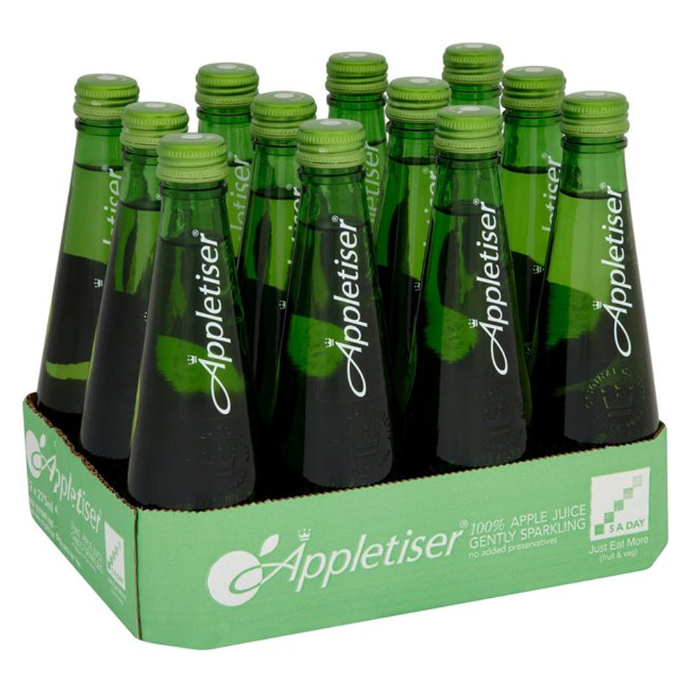 Appletiser Sparkling Apple Juice 275ml (12 Glass Bottles) - UK BUSINESS ...