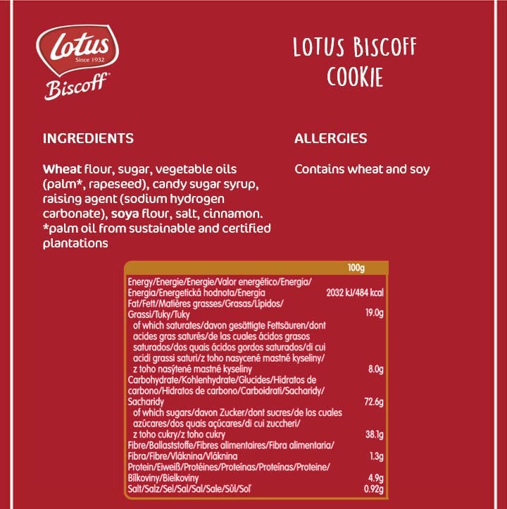 Lotus Biscoff Caramelised Coffee Biscuits 300's - UK Business Supplies