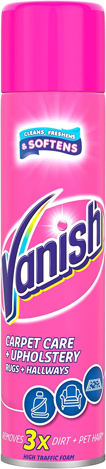 Vanish PowerFoam Carpet Cleaner 600ml 8039012 - UK BUSINESS SUPPLIES ...