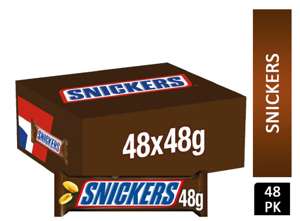 Mars 48g Snickers No artificial colours, flavours or preservatives ...