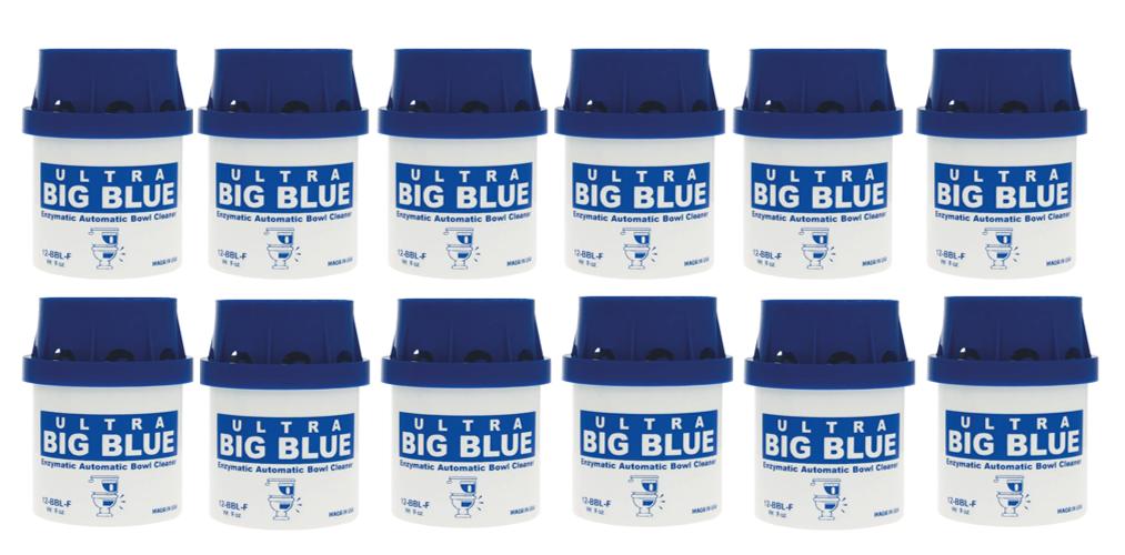 Ultra Big Blue Automatic Toilet Bowl Cleaner , Blue, Unscented, 900 ...