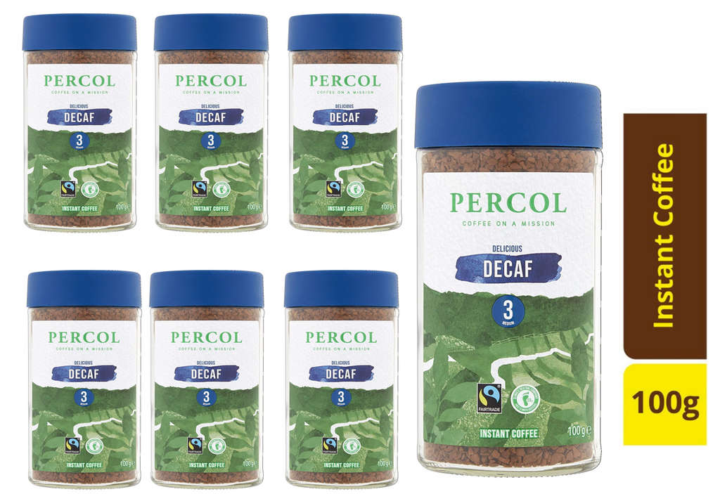 Percol Delicious Decaf Instant Coffee 100g - UK BUSINESS SUPPLIES – UK ...