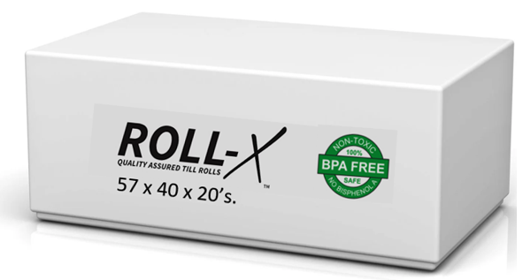 Roll-X Thermal Till Rolls BPA FREE (57x40) - UK BUSINESS SUPPLIES – UK ...