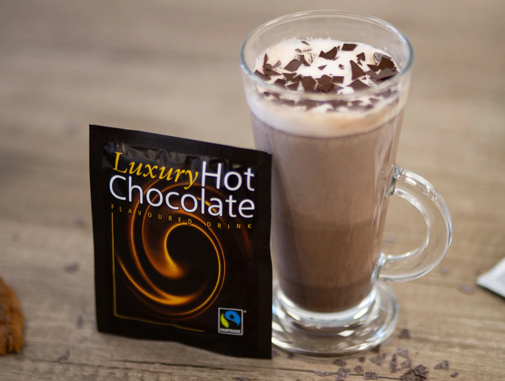 Fairtrade Luxury Hot Chocolate Sachets 100's - UK BUSINESS SUPPLIES ...
