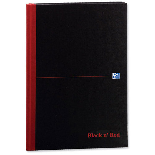 Black n' Red Casebound Ruled Hardback Notebook A4 (Pack of 5) 100080446 ...